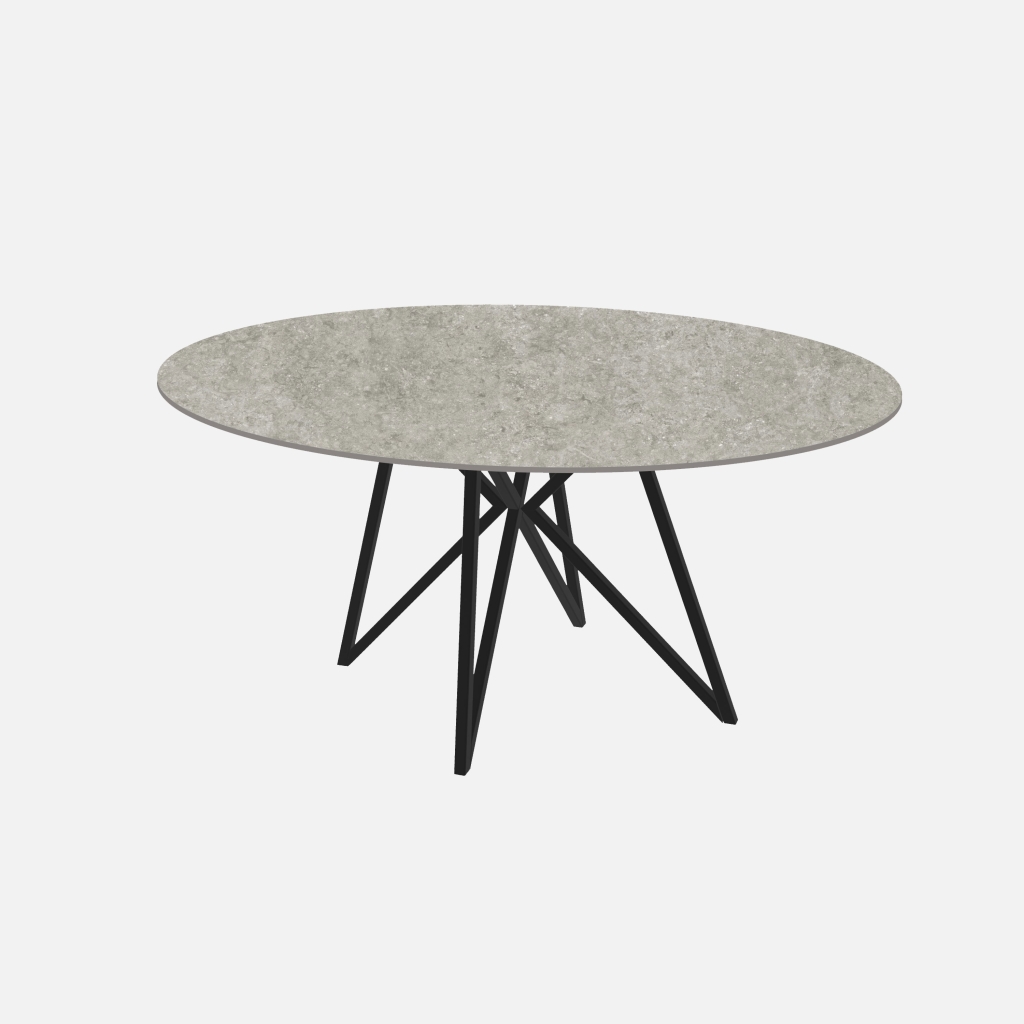 Stone Lidia Rond - Keramische tafels | Keramische tuintafel